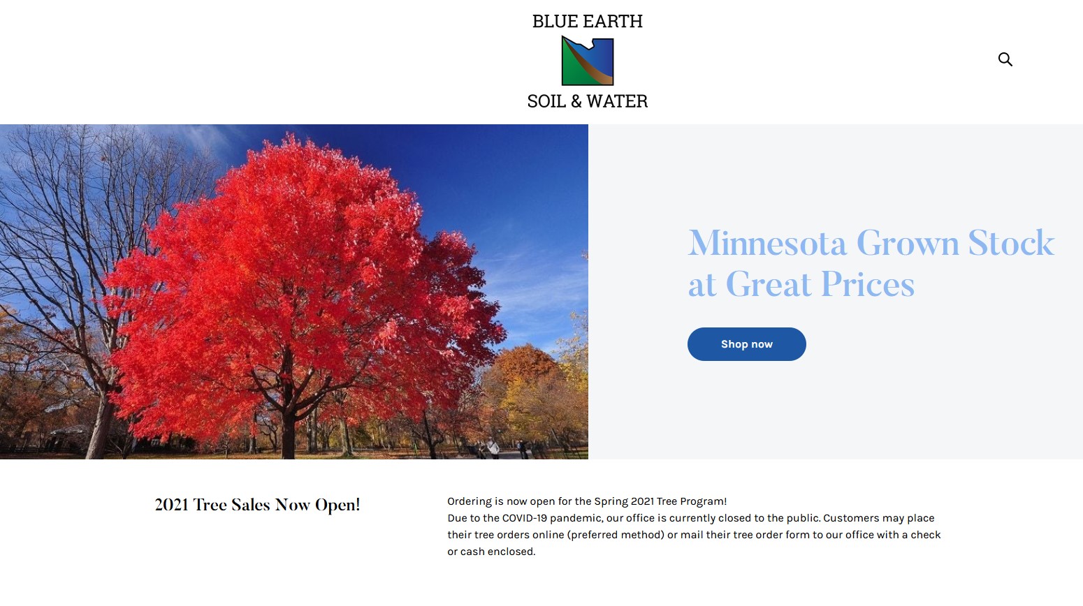 Annual Tree Program – Blue Earth Soil & Water